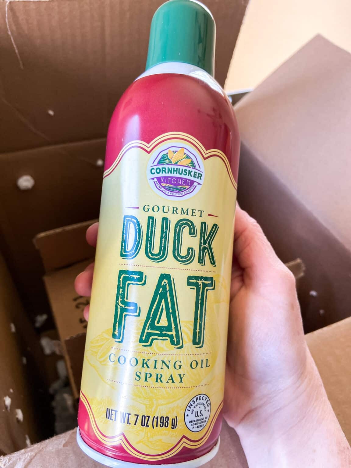 Cooking with Duck Fat Spray - Living in Normal