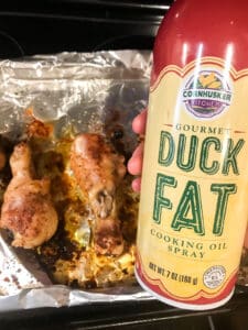 Cooking with Duck Fat Spray - Living in Normal