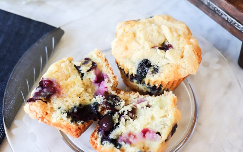 Buttermilk Blueberry Muffins Recipe - Living in Normal