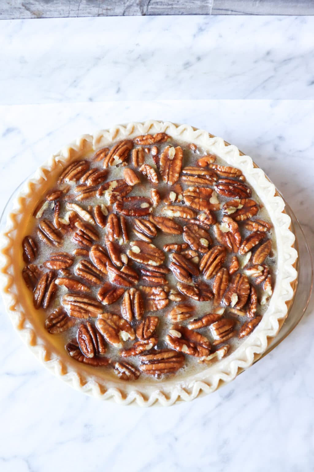 Grandma’s Pecan Pie Recipe - Living in Normal